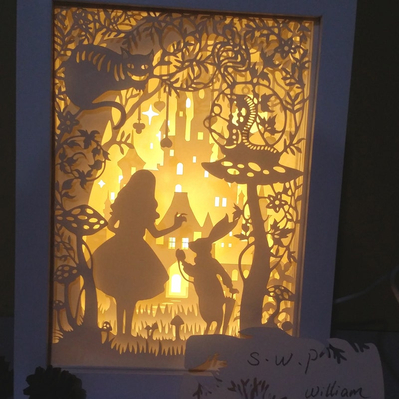 Paper Cut Light Box - Etsy