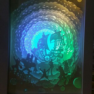 Paper Cut Light Box - Etsy