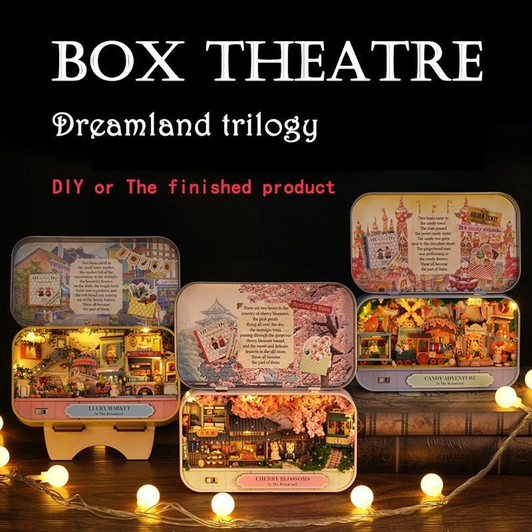 Iron Box Mini Theater DIY or the Finished Product - Etsy
