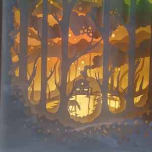 LED Light Boxes Papercutting Gift - Etsy