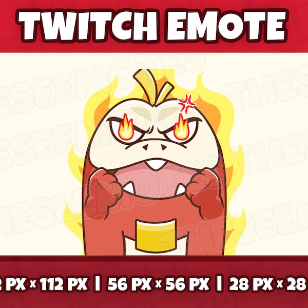 Fuecoco Emotes - Etsy