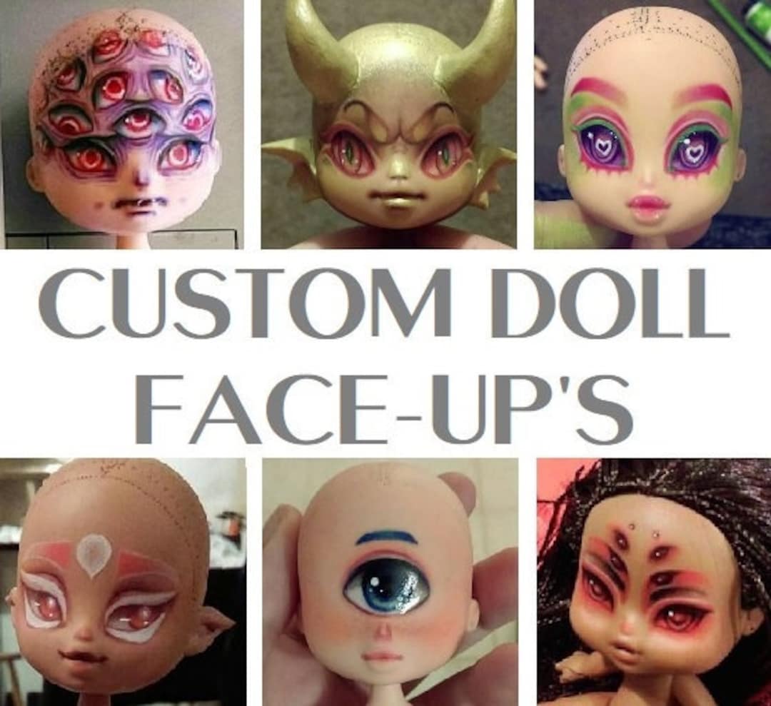 Custom Doll Face-up - Etsy