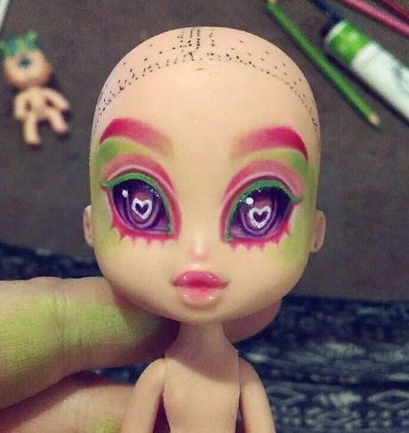 Custom Doll Face-up - Etsy
