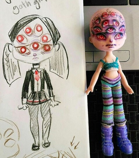 Custom Doll Face-up - Etsy