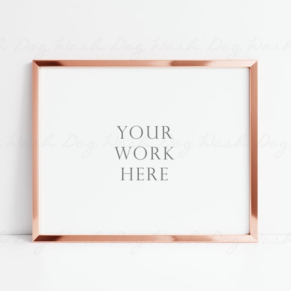 Rose Gold Frame - Etsy