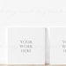 Two Canvas Mock Ups, Two Square Canvas, 2 Square Canvas, Psd Canvas ...