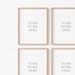 Four Frames Mockup, Four Vertical Frame, Set of Four Frame, 4 Digital ...