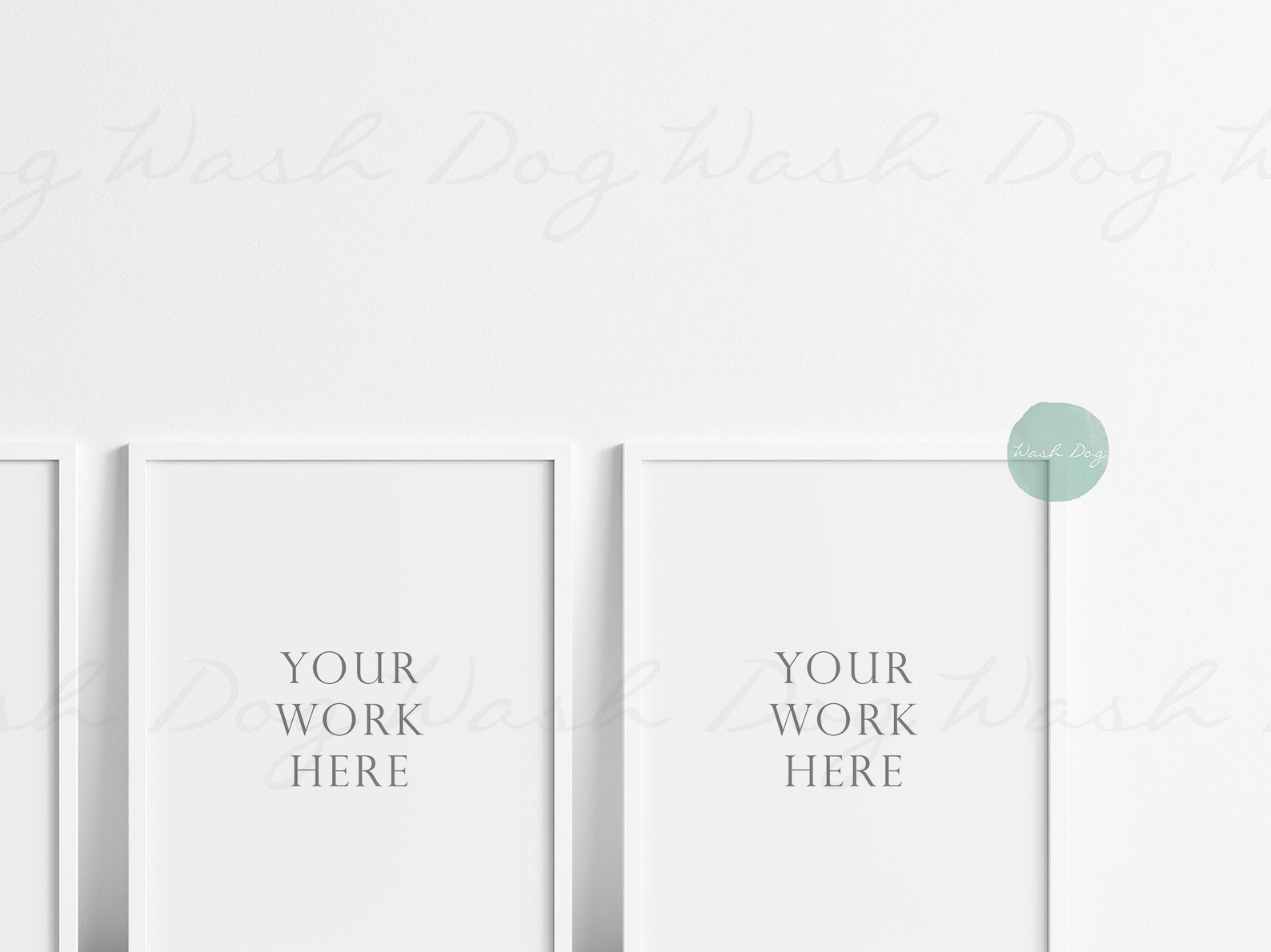 Three Frame Mockups, Three Frames, Mockups 3 Frame, 3 Vertical Frames ...