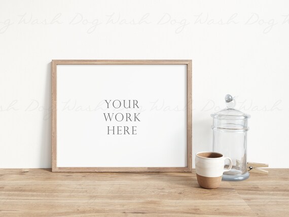 Wood Sign Mockup Wood Sign Horizontal Digital Wood Sign - Etsy