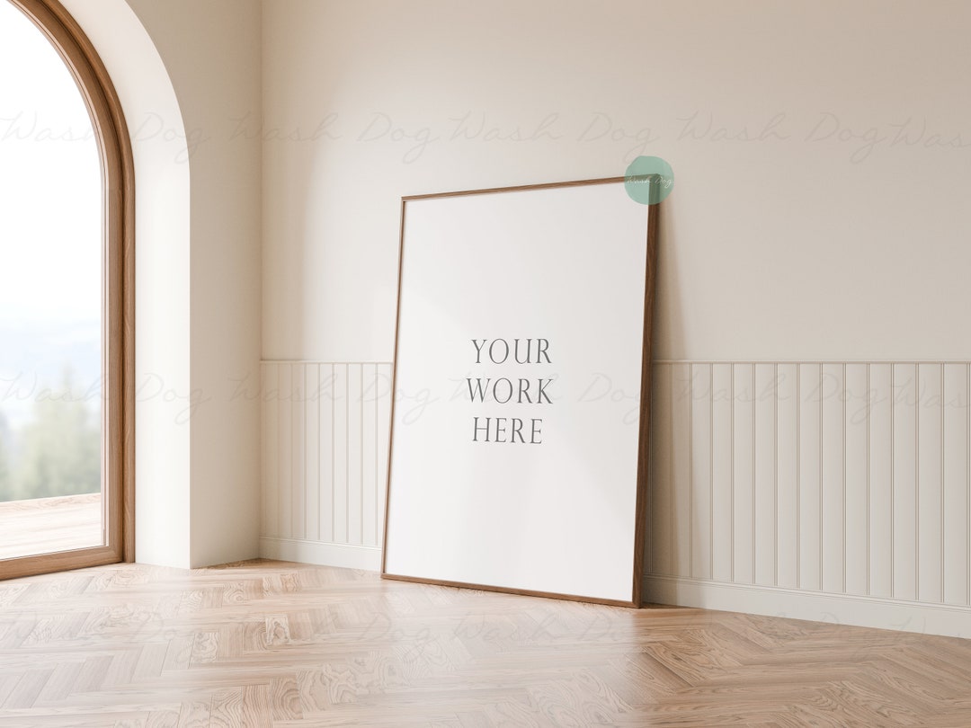 Welcome Sign Mockup: Wood Frame, 3x4 Vertical (PSD File) - Etsy Australia