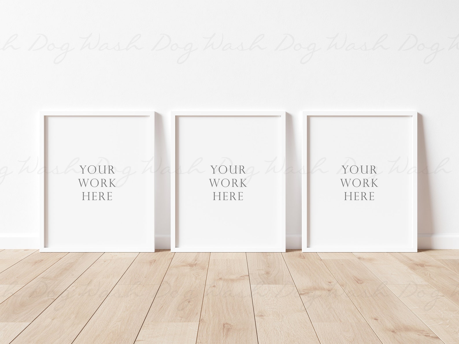 Set of Three Vertical Frames White Three Frame Three Frame - Etsy