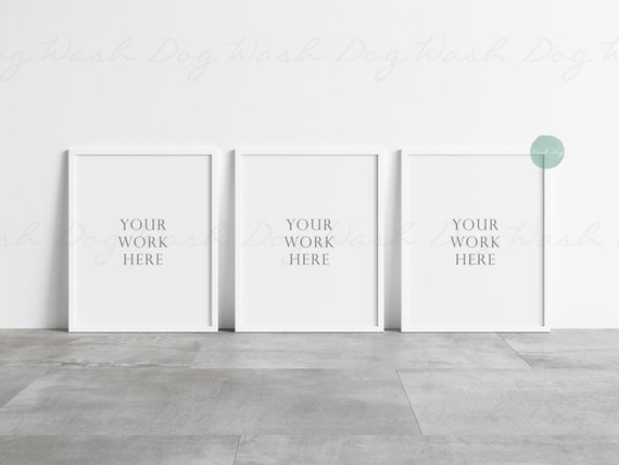 Three Frame Mockups Three Frames Mockups 3 Frame 3 Vertical | Etsy