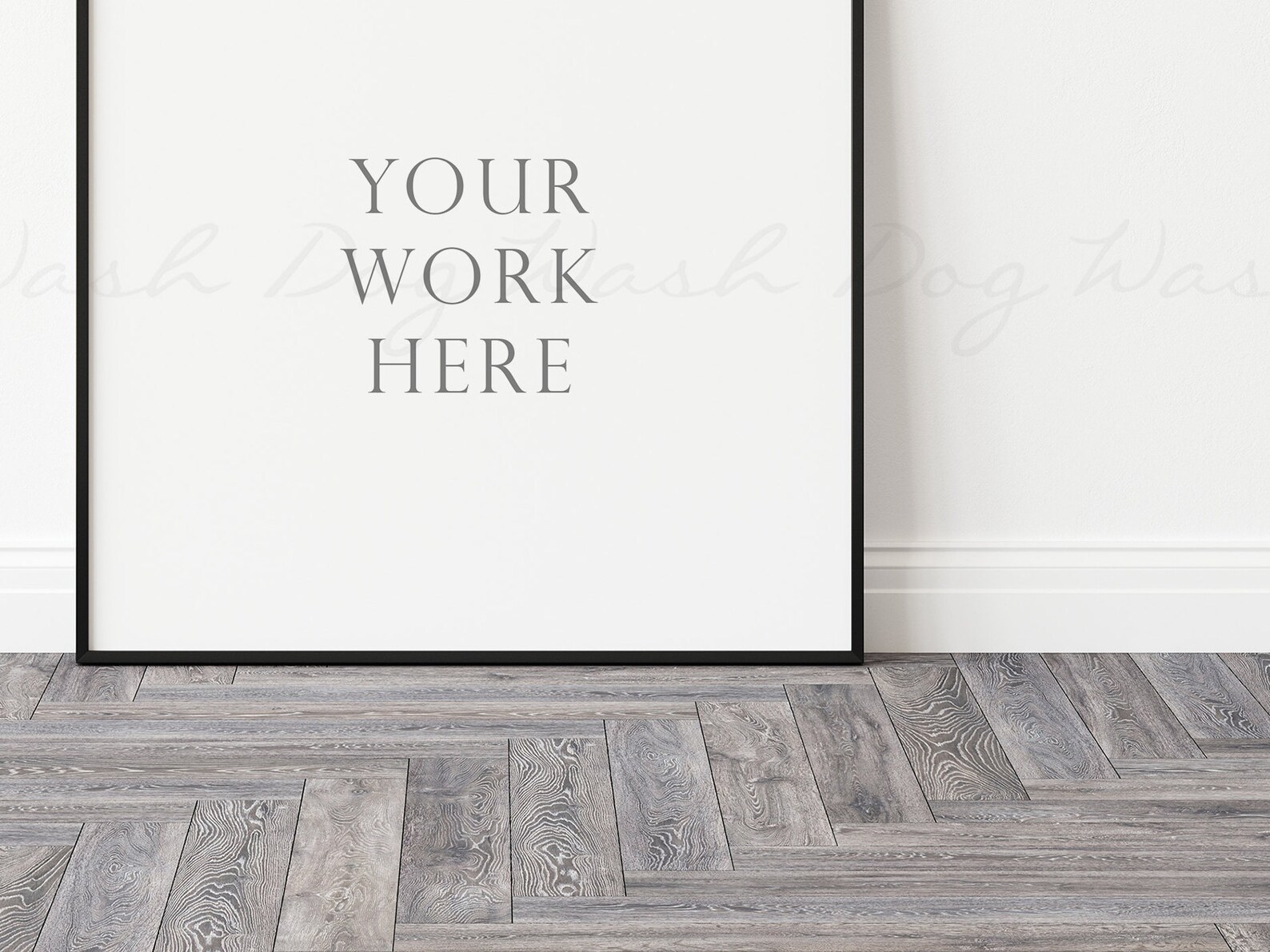 Square frame digital Black square frame psd Square thin | Etsy