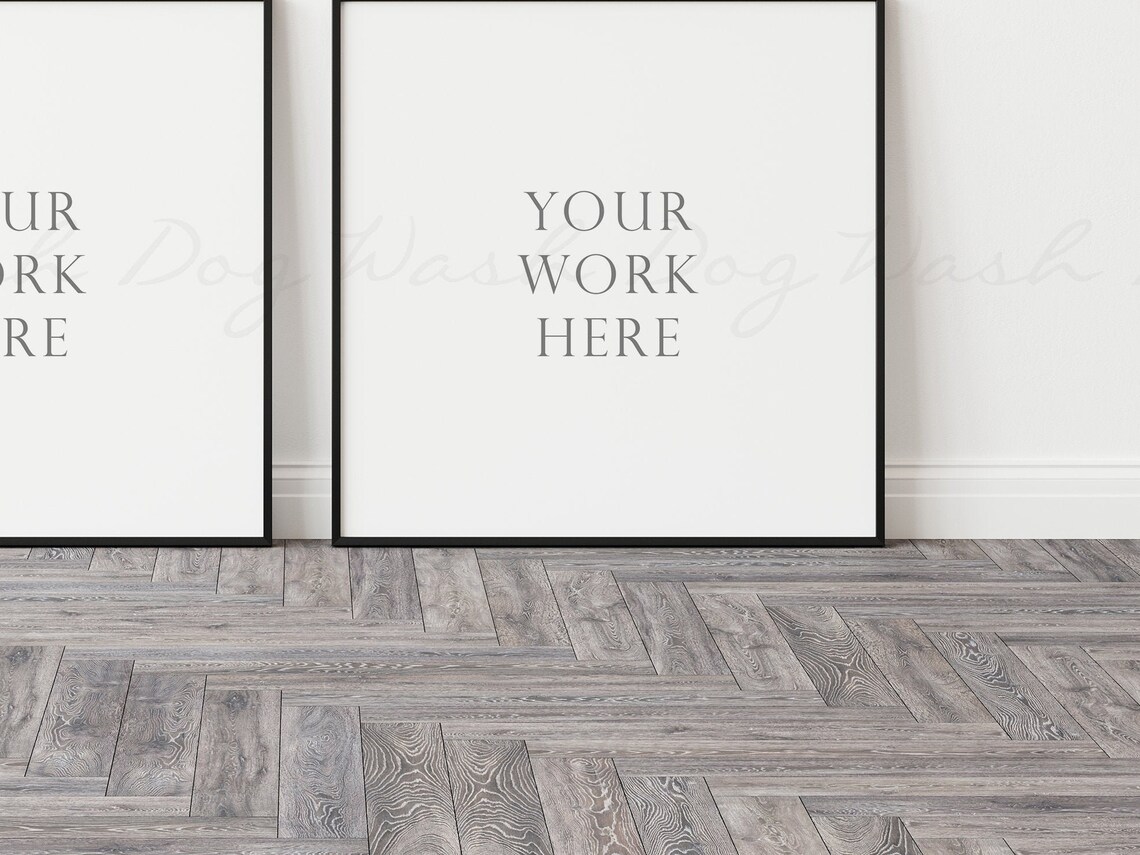 Two Square Frame Mock, 2 Frame Square, Square Two Frame, 2 Square Frame ...