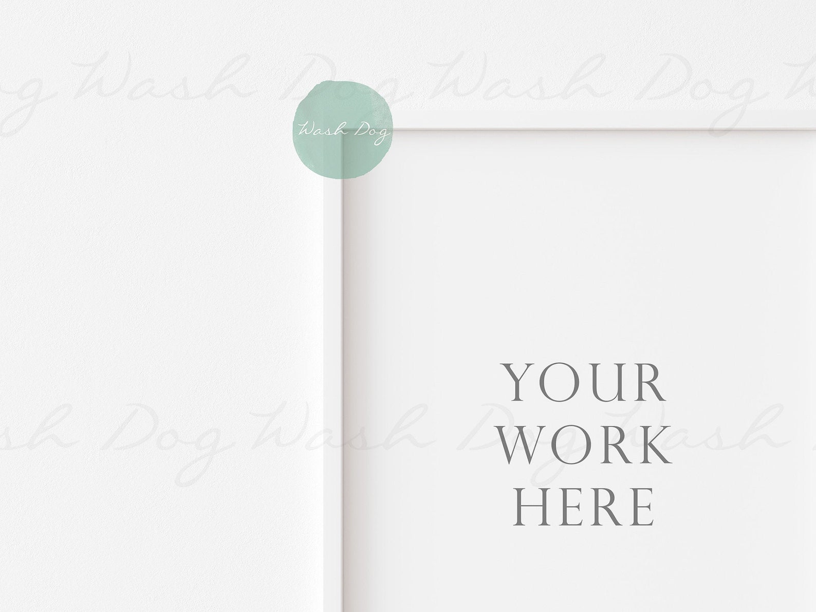 Vertical White Frame Mockup Vertical Frame Template Photo | Etsy