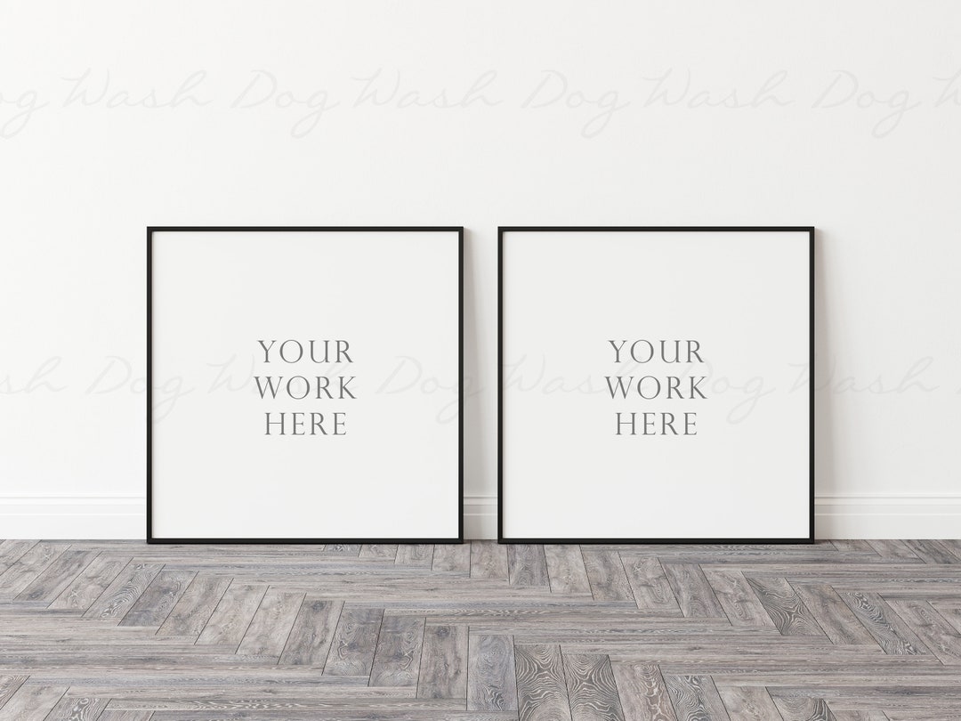 Two Square Frame Mock, 2 Frame Square, Square Two Frame, 2 Square Frame ...