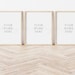 4 Frame Mockup, 4 Art Print Mockup, Set of Four, Frame Mockup Four, 4 ...