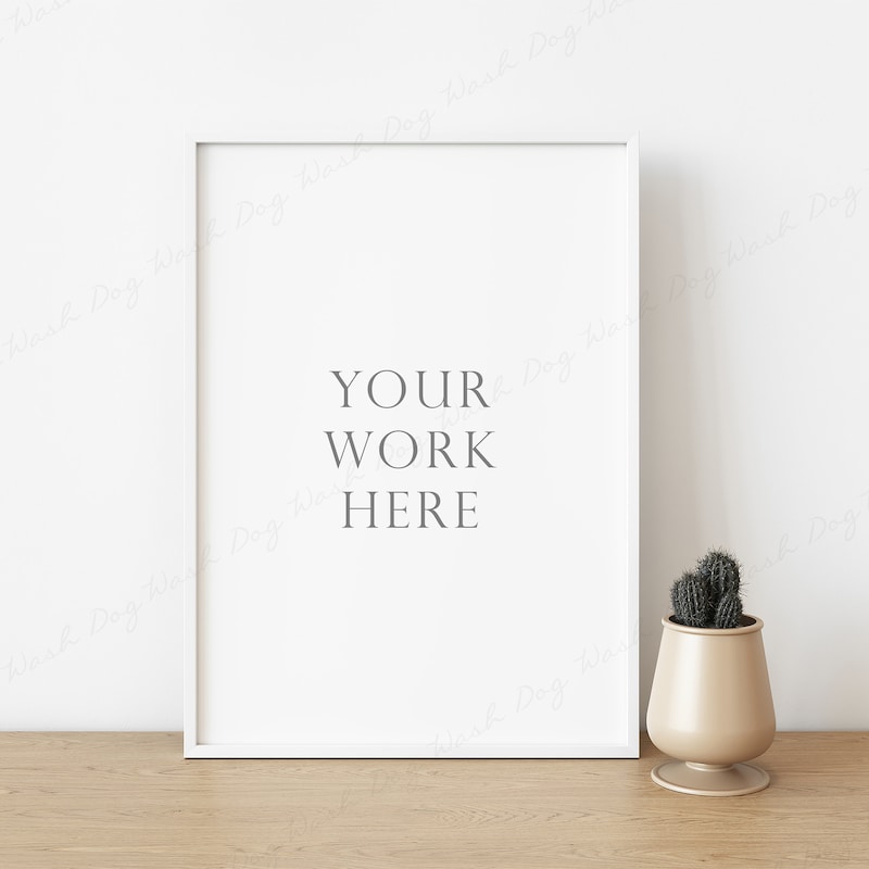 Empty White Frame - Etsy