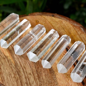 Crystal Quartz Double Terminated Crystal Point Pencil Double - Etsy