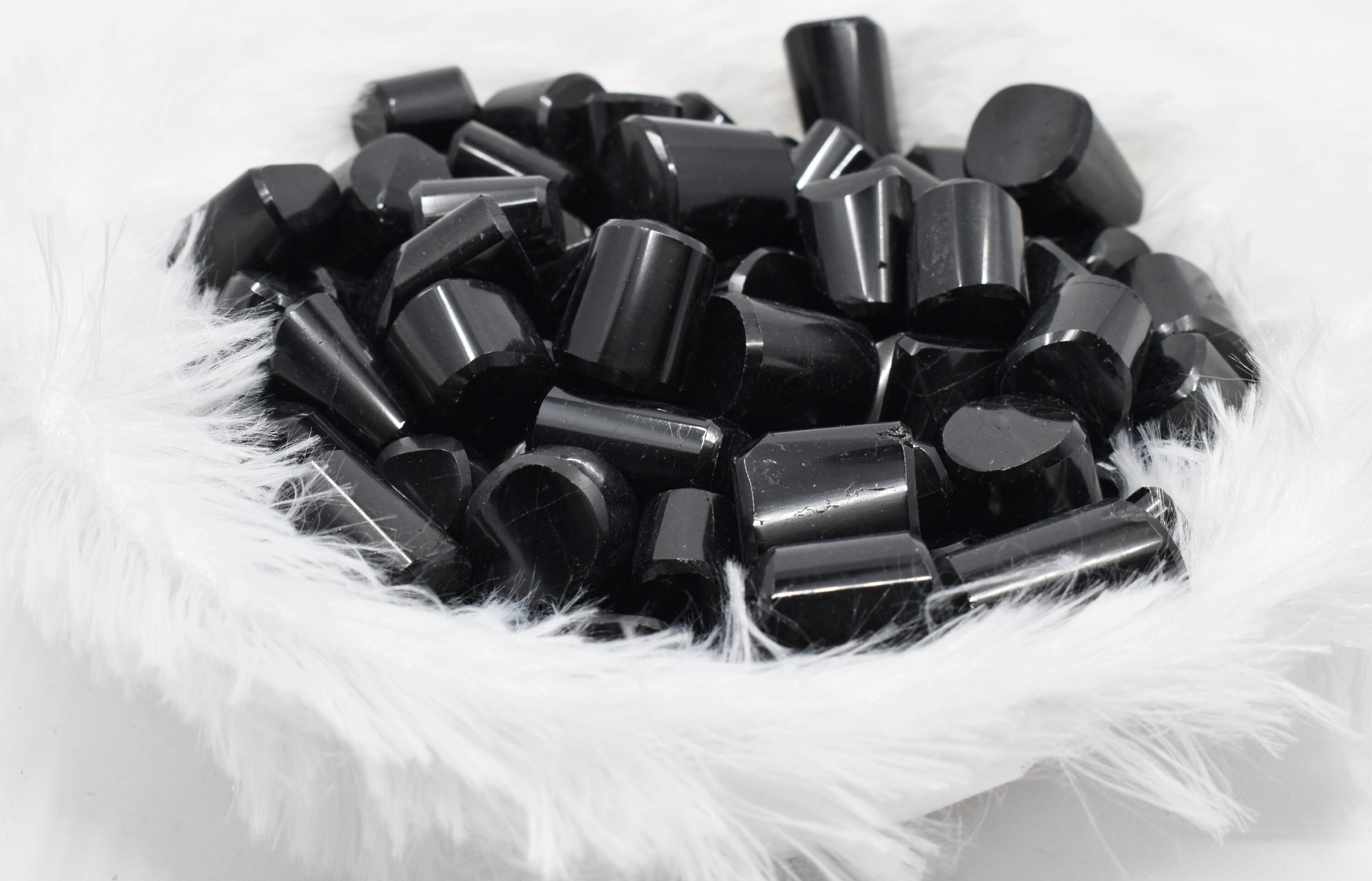 Black Tourmaline Tumbled Stones A Grade Healing Crystals - Etsy Australia