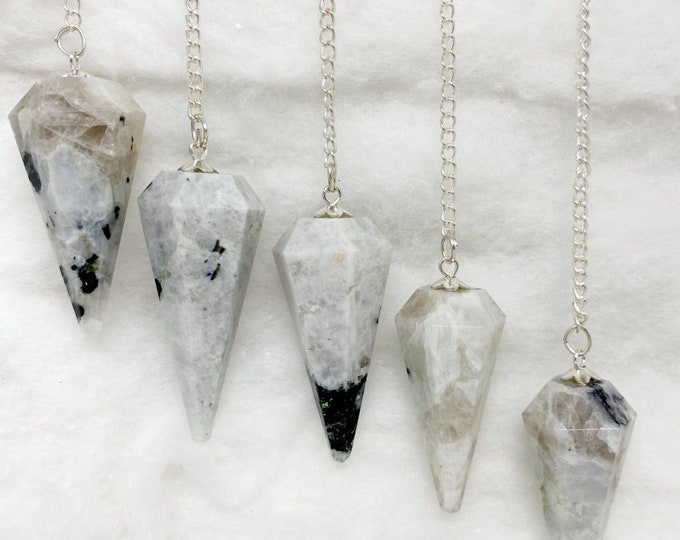 Sodalite Faceted Cone Pendulum Healing Dowsing Crystal - Etsy