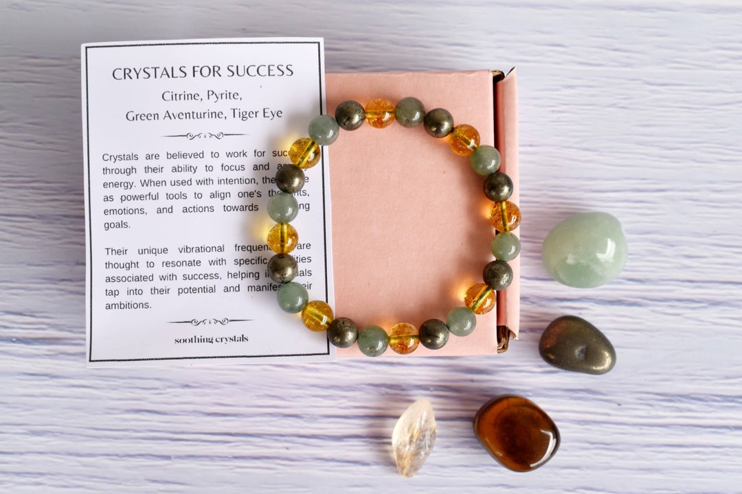 Wholesale 5 Kits SUCCESS Crystals Kit for Manifesting Abundance ...