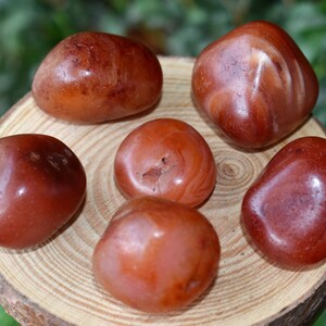 Wholesale Lot 500g Carnelian Tumbled Stones Healing Crystals, Gemstone ...