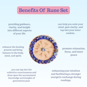 Amethyst Rune Sets Elder Futhark Rune Set Gemstone Runic Set Comes With ...