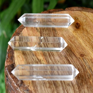 Crystal Quartz Double Terminated Crystal Point Pencil Double - Etsy