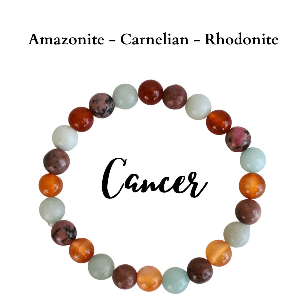 Cancer Zodiac Bracelet, Zodiac Sign Gifts, Zodiac Gifts, Cancer Zodiac ...