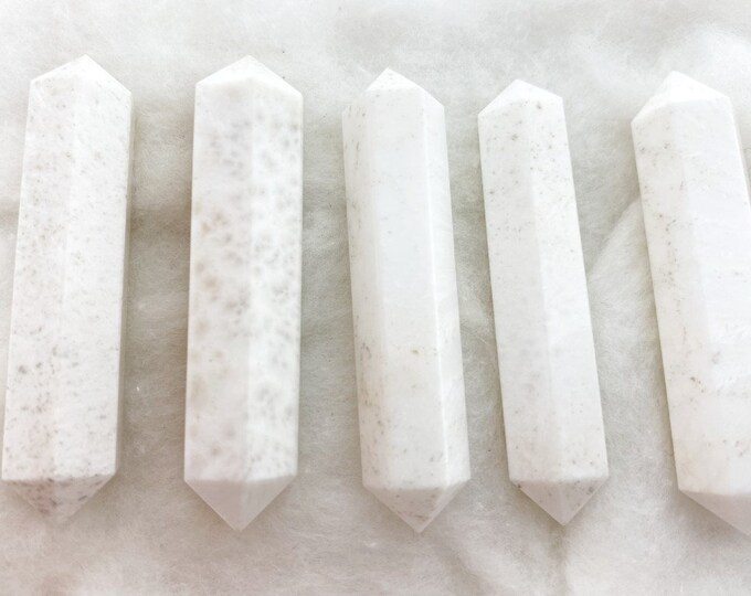 Selenite 7 Point Energy Generator With Crystal Pyramid Ideal | Etsy