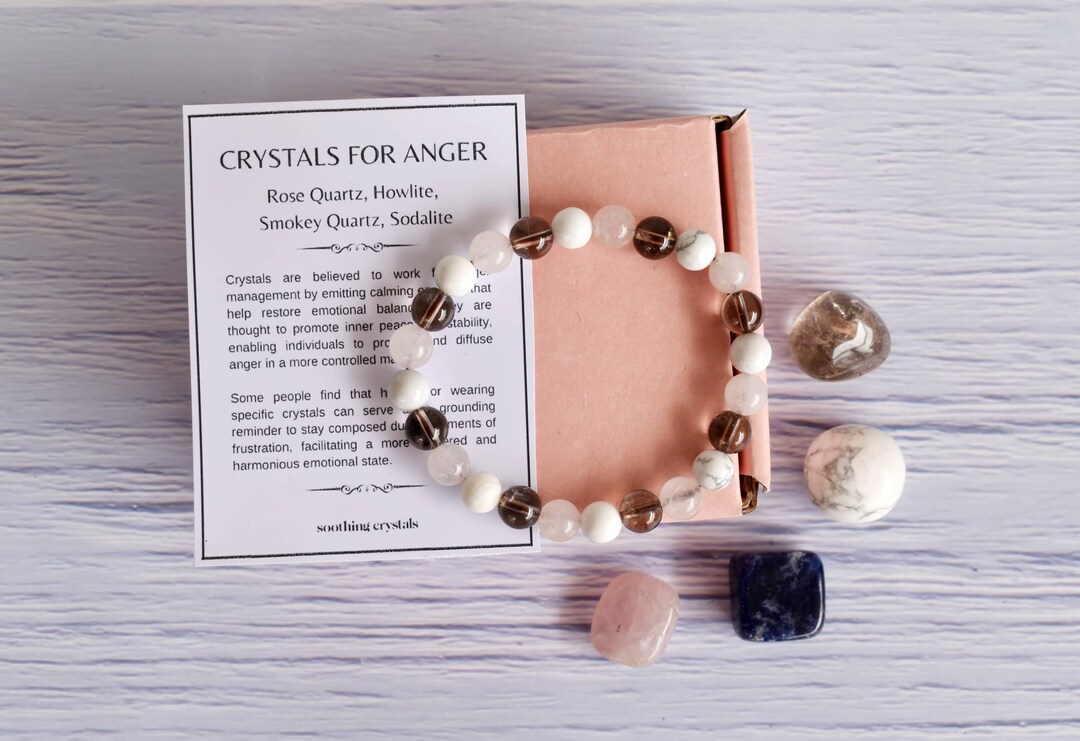 Control ANGER Healing Kit for ANGER Stones Gift - Controlling ANGER ...