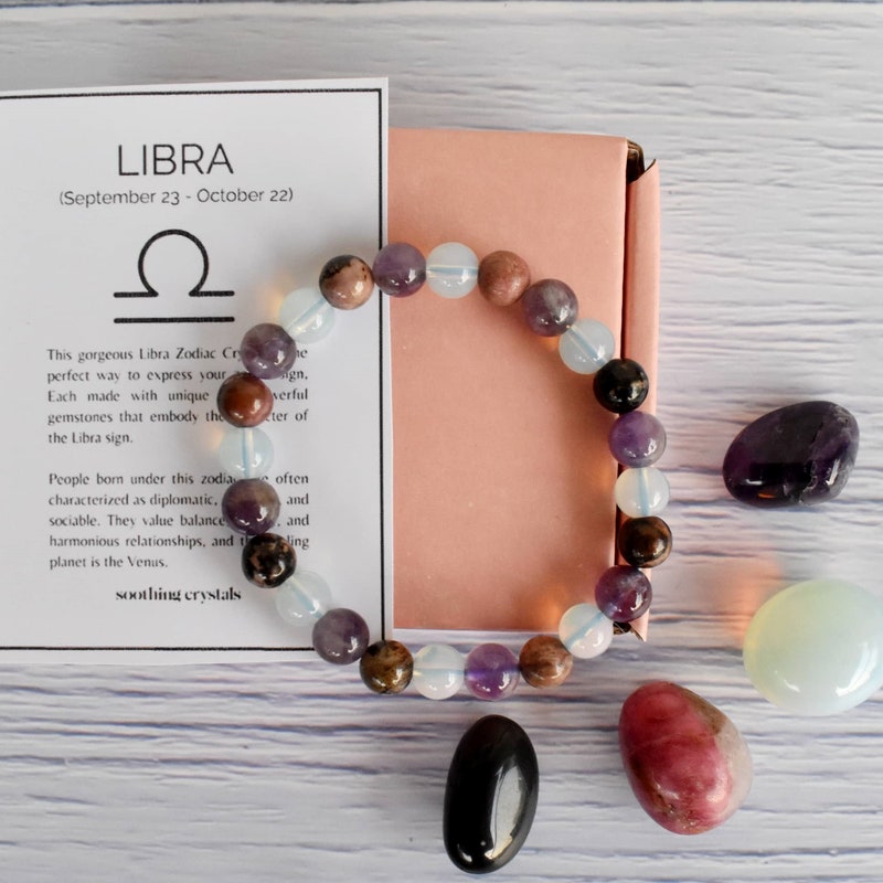 Libra Stones - Etsy