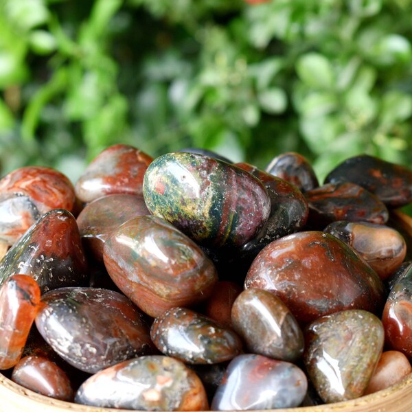 Agate Tumbled Stone - Etsy