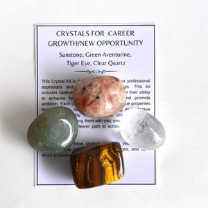 Wholesale 5 Kits CAREER Growth/new OPPORTUNITY Crystal Kit, Career ...