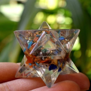 Chakra Orgone Merkaba Star for Orgone Healing Reiki Healing Chakra ...