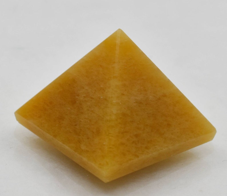 Yellow Aventurine Crystal Healing Pyramid Pyramid for - Etsy