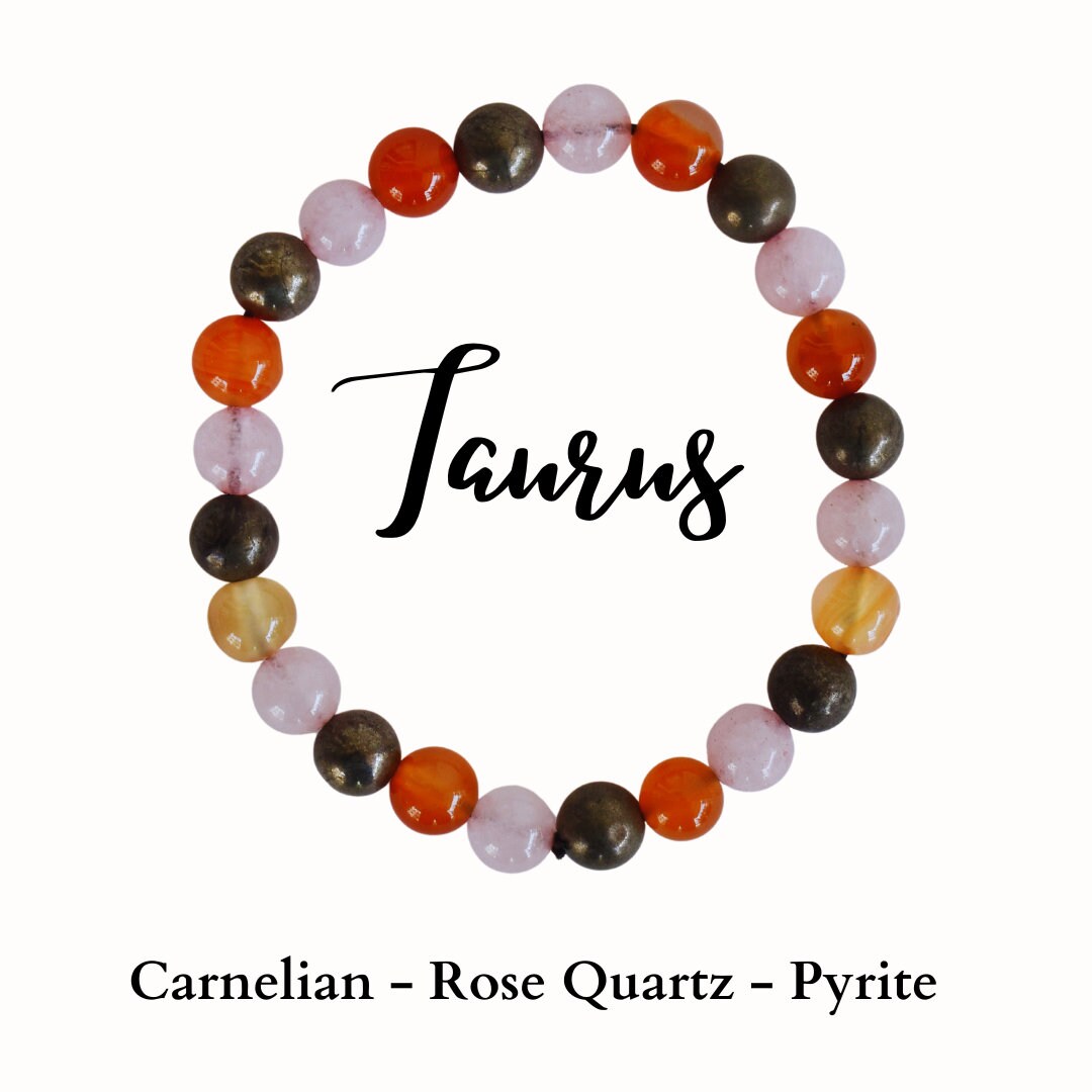 Taurus Zodiac Bracelet, Zodiac Sign Gifts, Zodiac Gifts, Taurus Zodiac ...