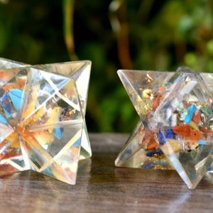 Chakra Orgone Merkaba Star for Orgone Healing Reiki Healing Chakra ...