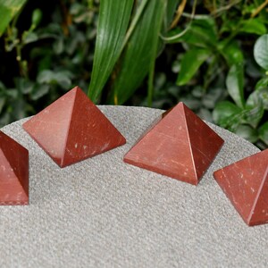 Red Jasper Crystal Healing Pyramid ~ Red Jasper Pyramid for Crystal ...