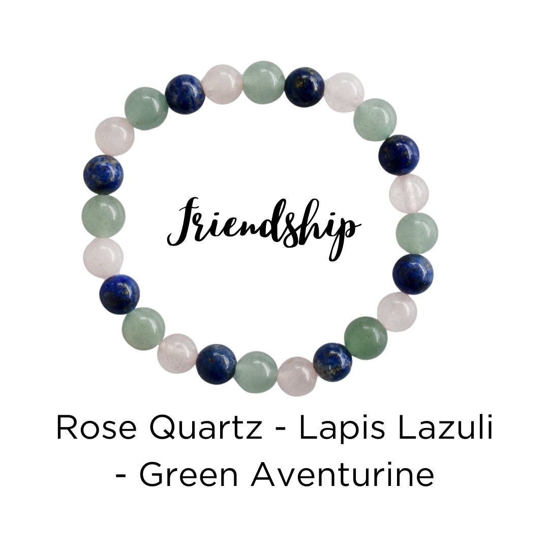 Strengthen FRIENDSHIP Bracelet, Friendship Crystal Bracelet, Friendship ...