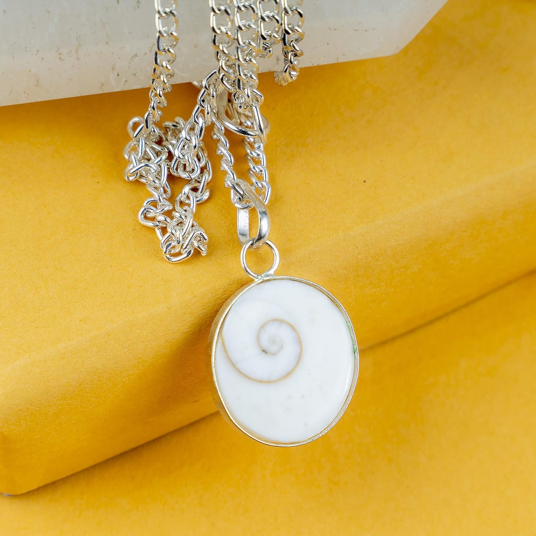 Gomati Chakra Pendant Divine Protection Prosperity Charm Necklaces ...