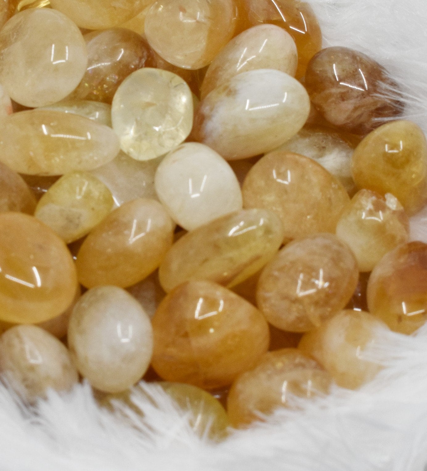 Citrine Tumbled Stones H Grade Healing Crystals Gemstone | Etsy