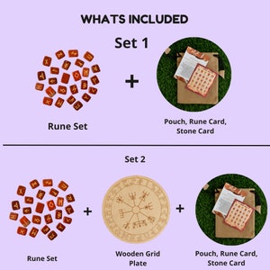 Red Jasper Rune Sets Elder Futhrak Rune Set Gemstone Runic Set Comes ...