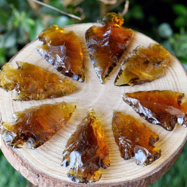 Glass Arrowhead - Etsy