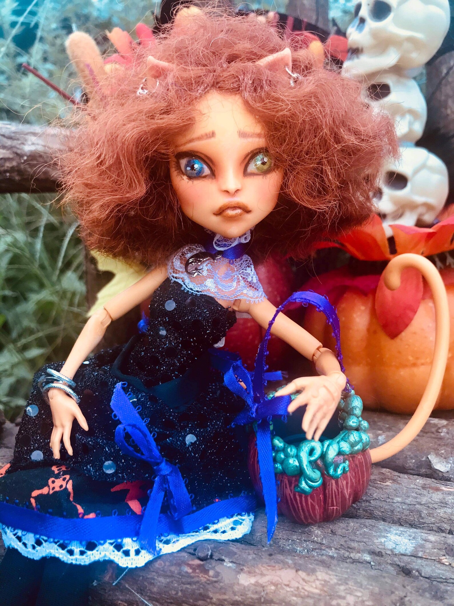 Jinx Repaint de poupée OOAK Monster High - Etsy France