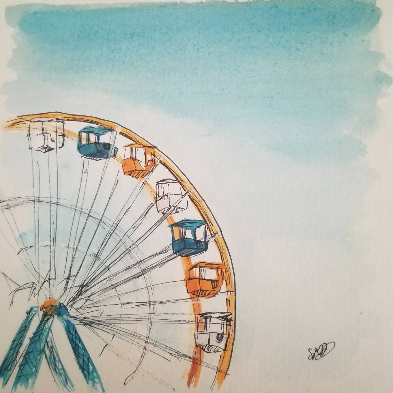 Ferris Wheel Art