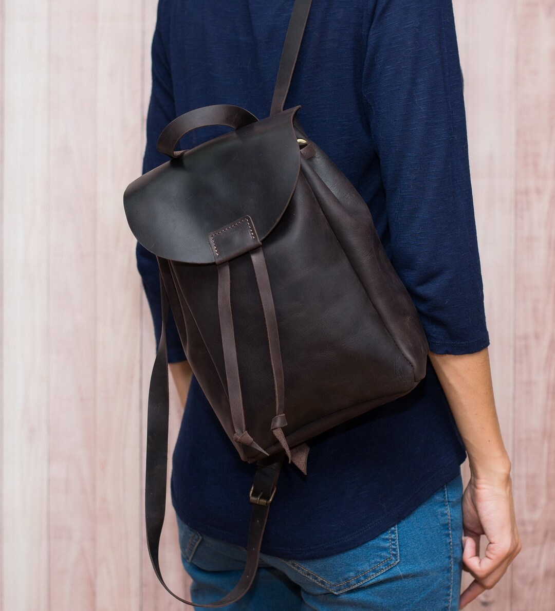 Leather Backpack Women Backpack Women Leather Backpack - Etsy
