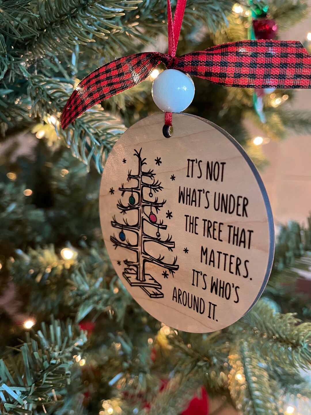 Its Not Whats Under the Tree Ornament - Etsy