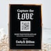 Gothic Wedding QR Code Sign Moody Photo QR Code Halloween Wedding Sign ...